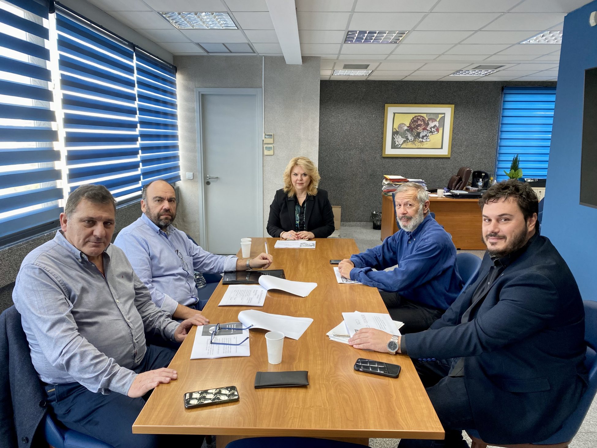 Συνάντηση της Δημάρχου Χαλκιδέων με τον Πρόεδρο της Αναπτυξιακής ...