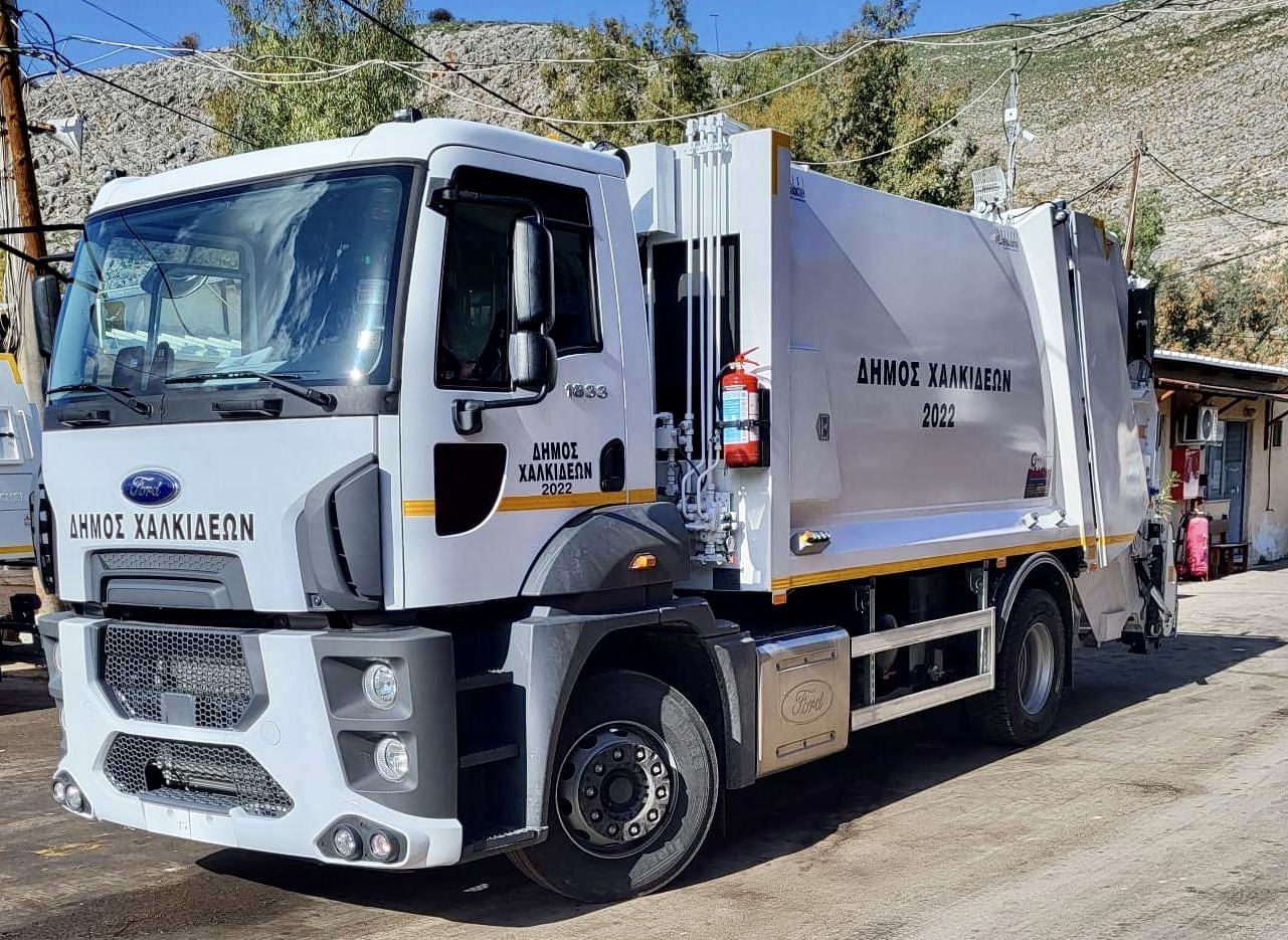 1 επιπλέον καινούριο απορριμματοφόρο απέκτησε ο Δήμος Χαλκιδέων | Δήμος ...