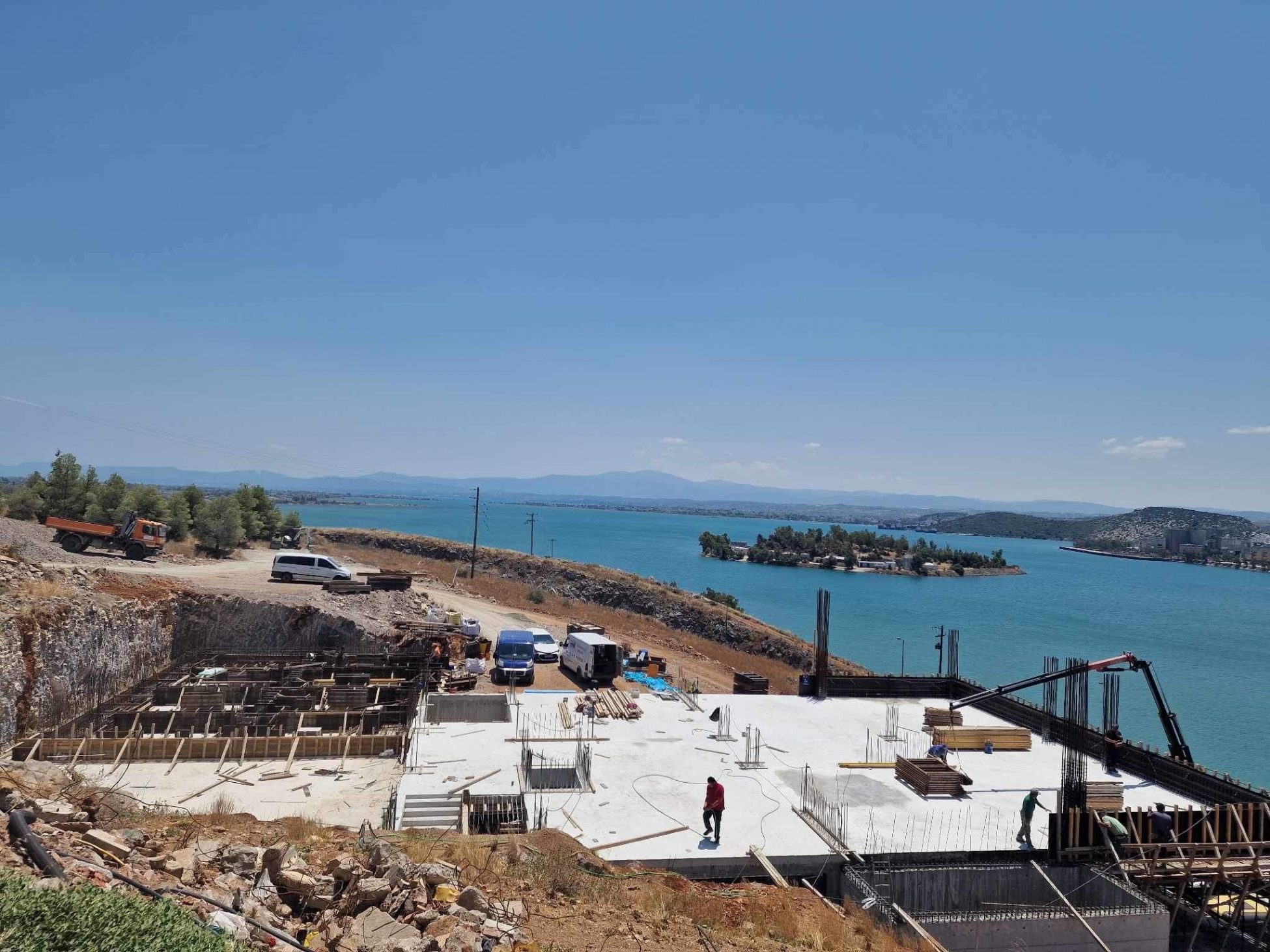 Συνεχίζεται η κατασκευή του νέου 26ου Δημοτικού σχολείου Χαλκίδας ...