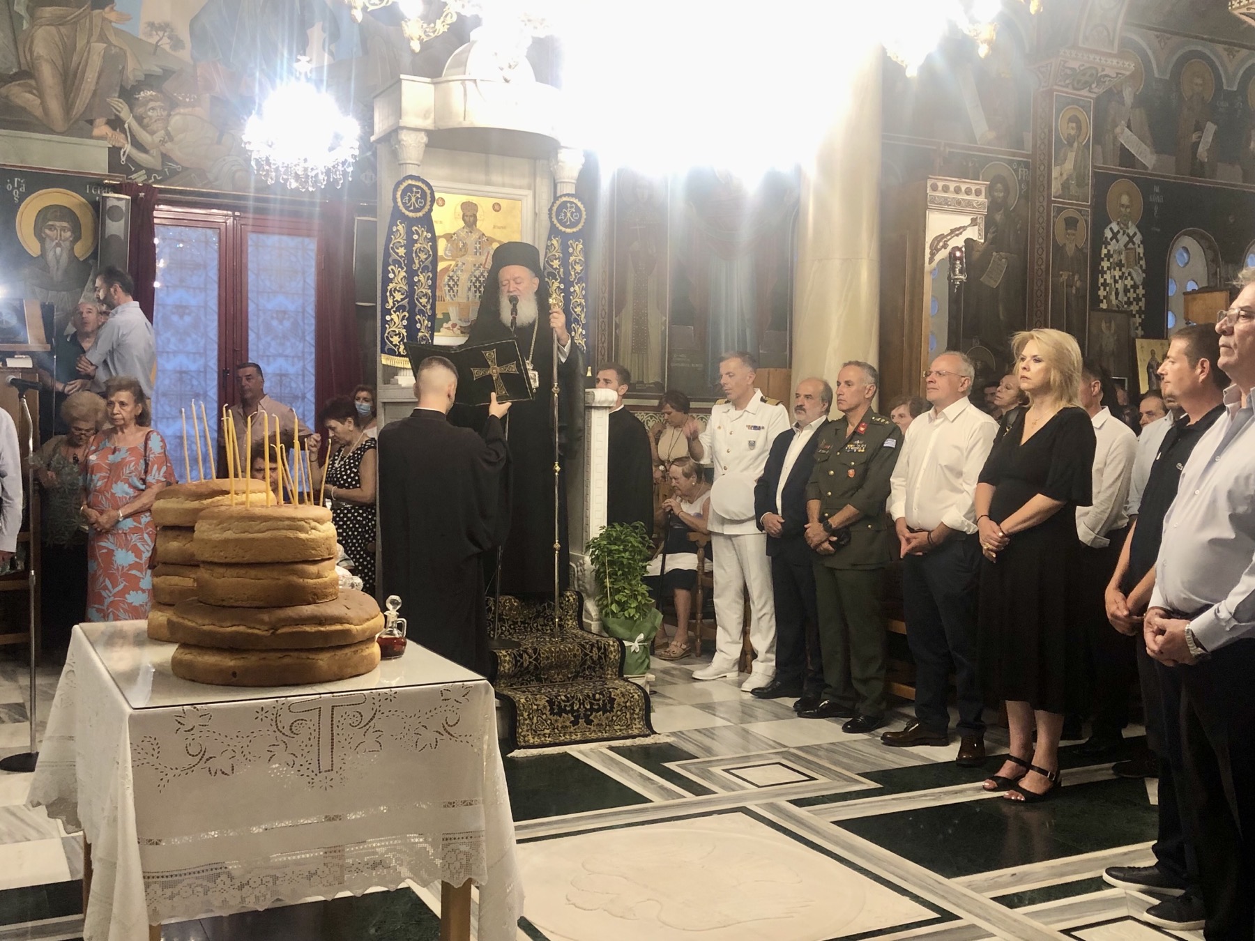 Στον Εορτασμό του Ιερού Προσκυνήματος της Παναγίας Φανερωμένης Νέας ...