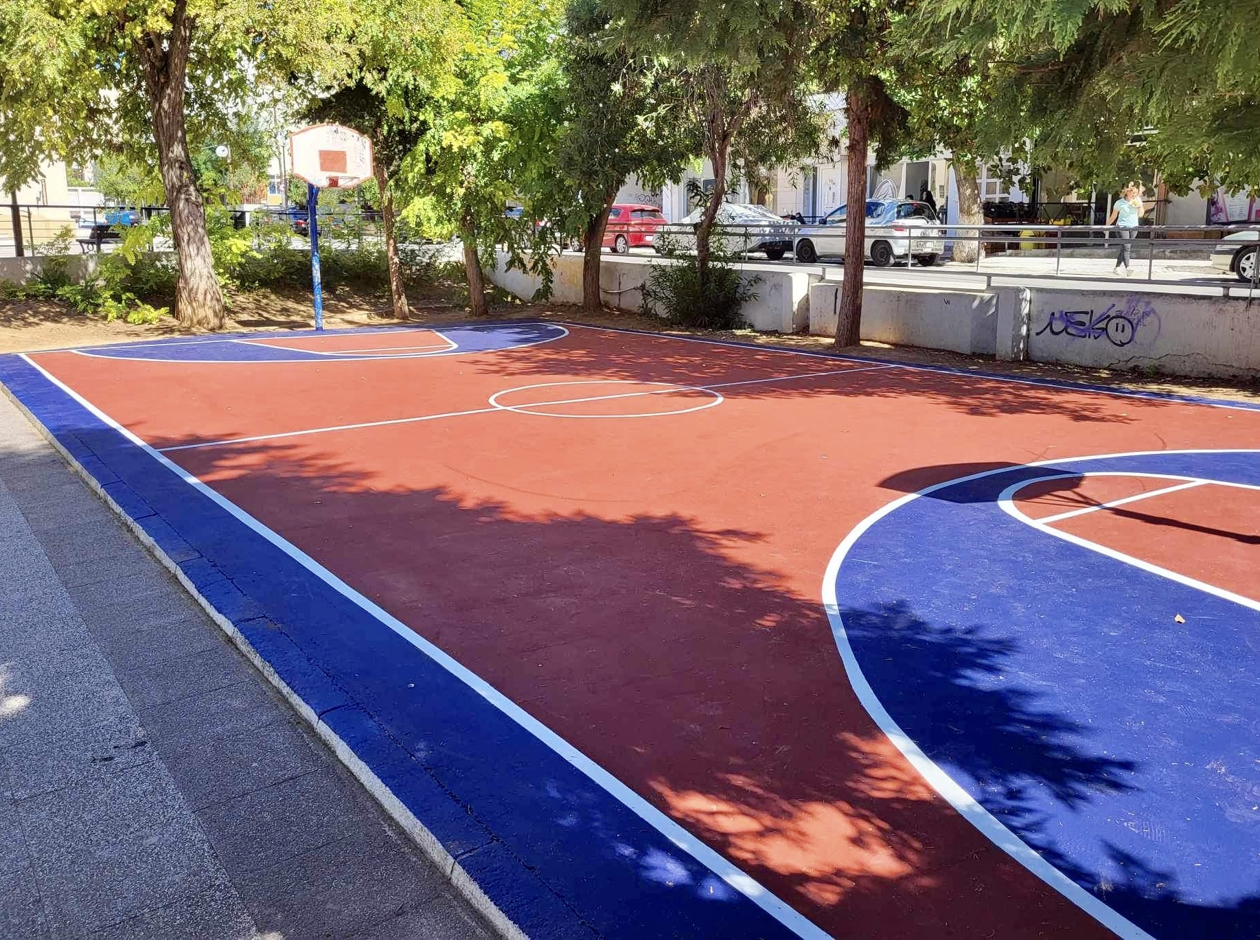 Έτοιμα τα νέα ανοιχτά γήπεδα μπάσκετ σε Άγιο Ταξιάρχη και Άγιο Νικόλαο🏀 ...